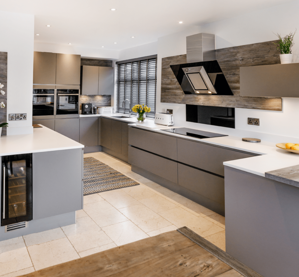 A Second Kitchen Design Centre kitchen in the same house, 30 years later!