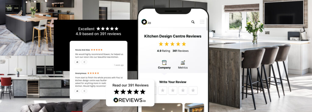 “5 stars”: check out our rave reviews! | Kitchen Design Centre